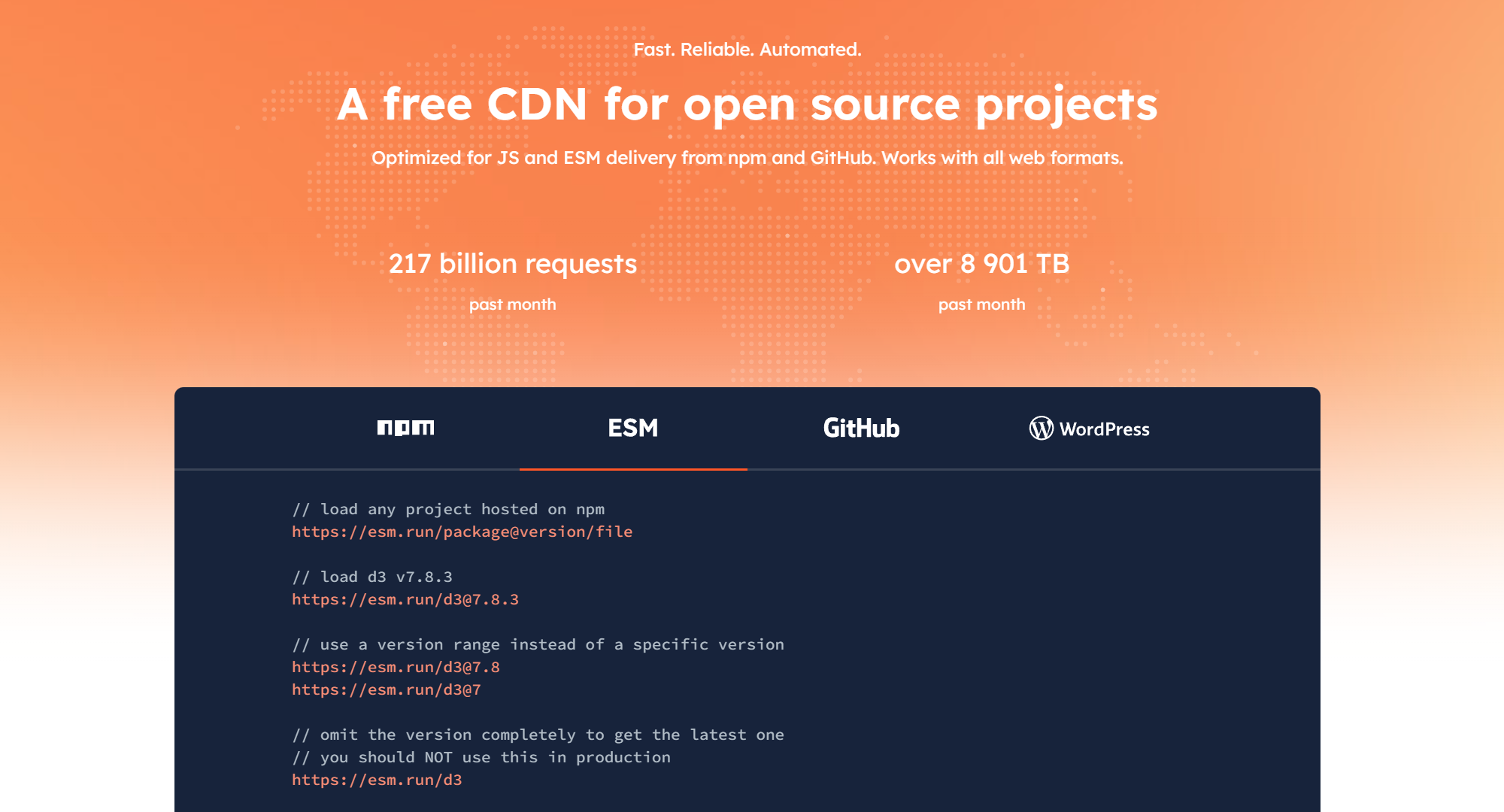 New Website, Improved API, and ESM Support