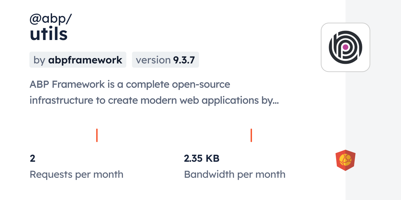 @abp/utils CDN by jsDelivr - A CDN for npm and GitHub