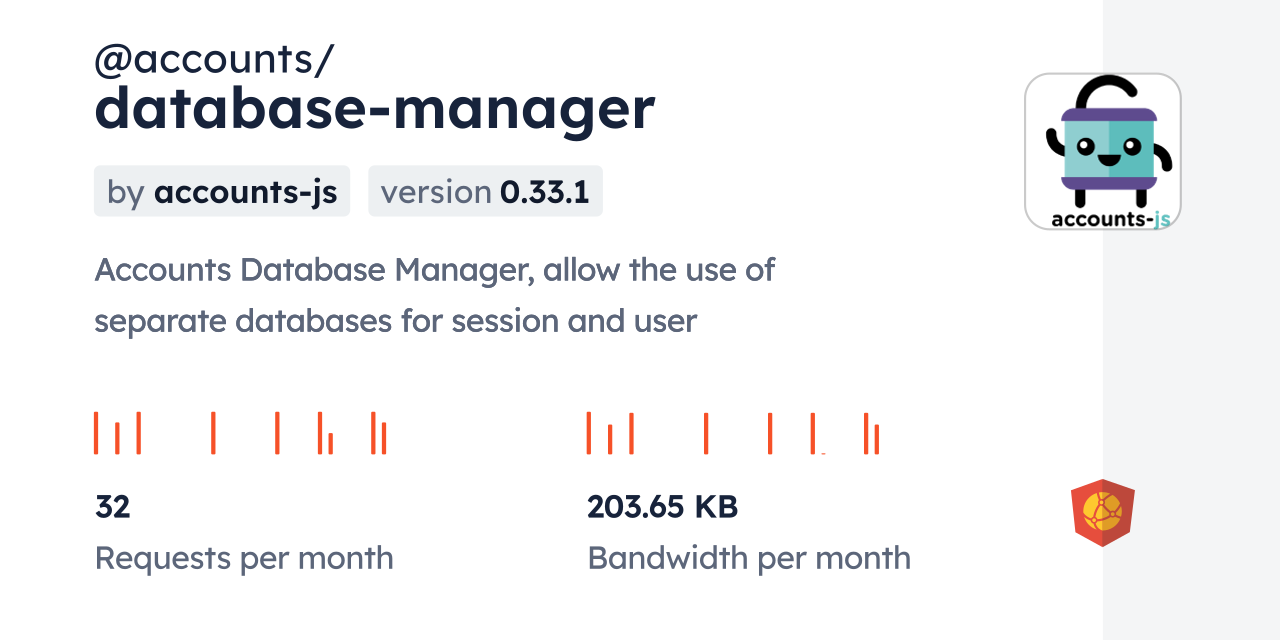 @accounts/database-manager CDN by jsDelivr - A CDN for npm and GitHub