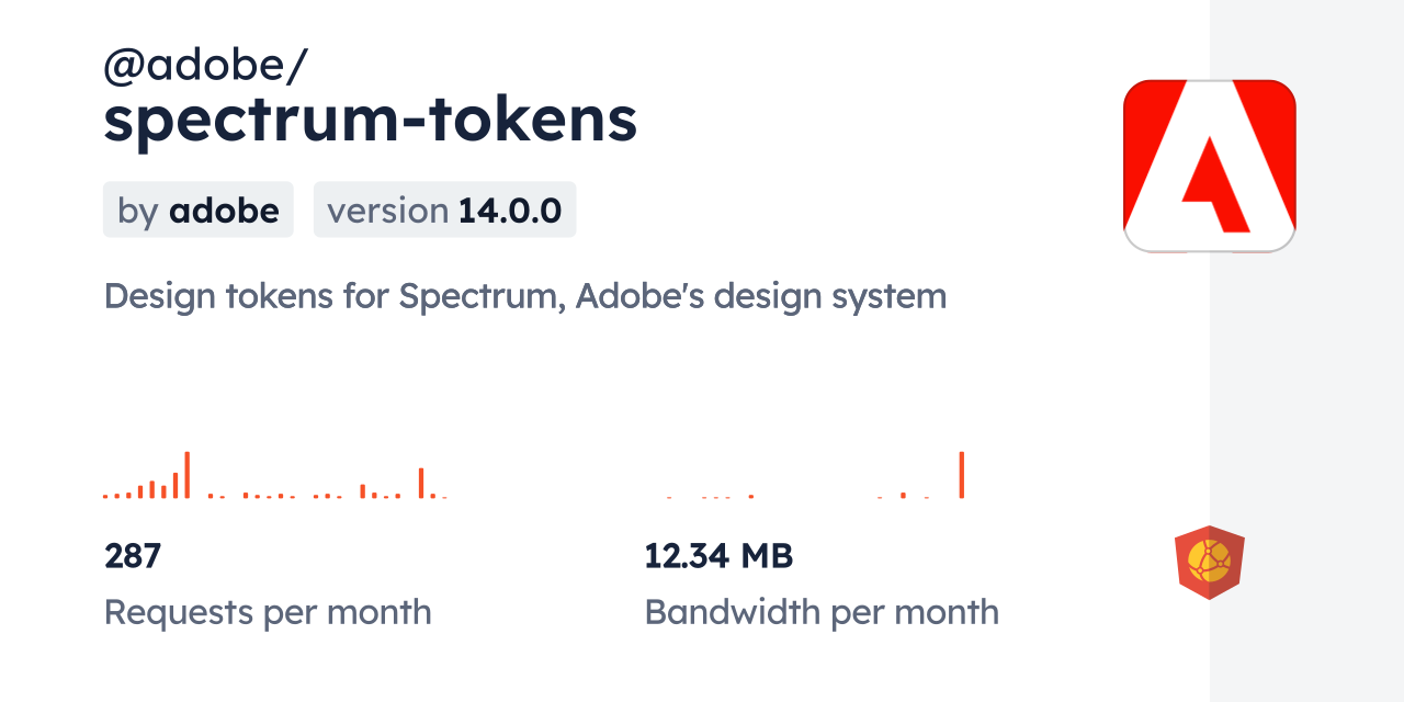 @adobe/spectrum-tokens CDN by jsDelivr - A CDN for npm and GitHub