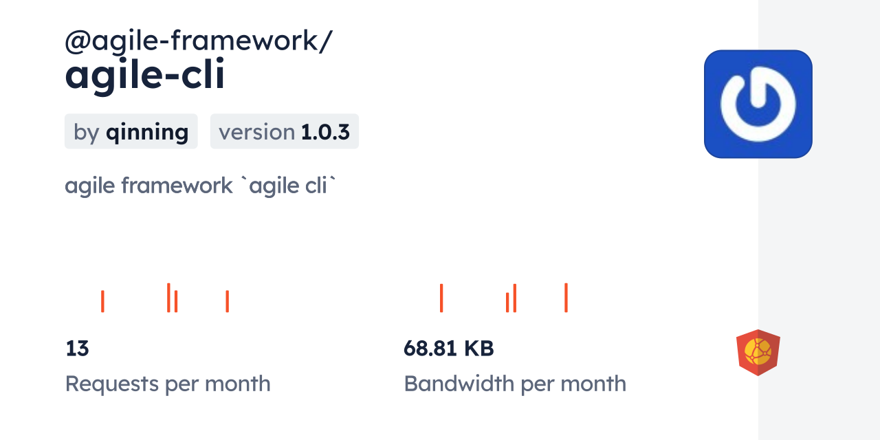 @agile-framework/agile-cli CDN by jsDelivr - A CDN for npm and GitHub
