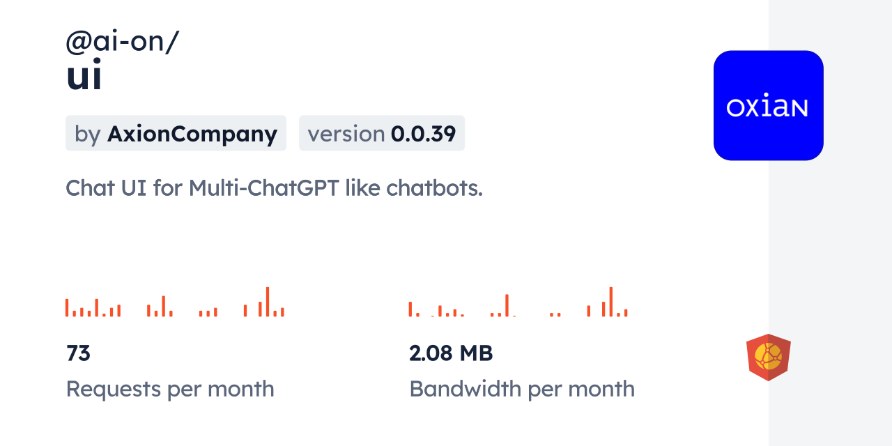 @ai-on/ui CDN by jsDelivr - A CDN for npm and GitHub
