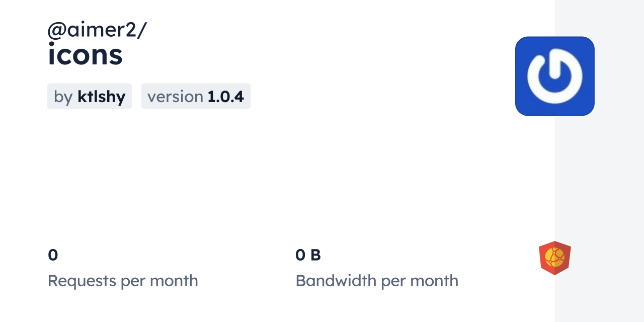 @aimer2/icons CDN by jsDelivr - A CDN for npm and GitHub