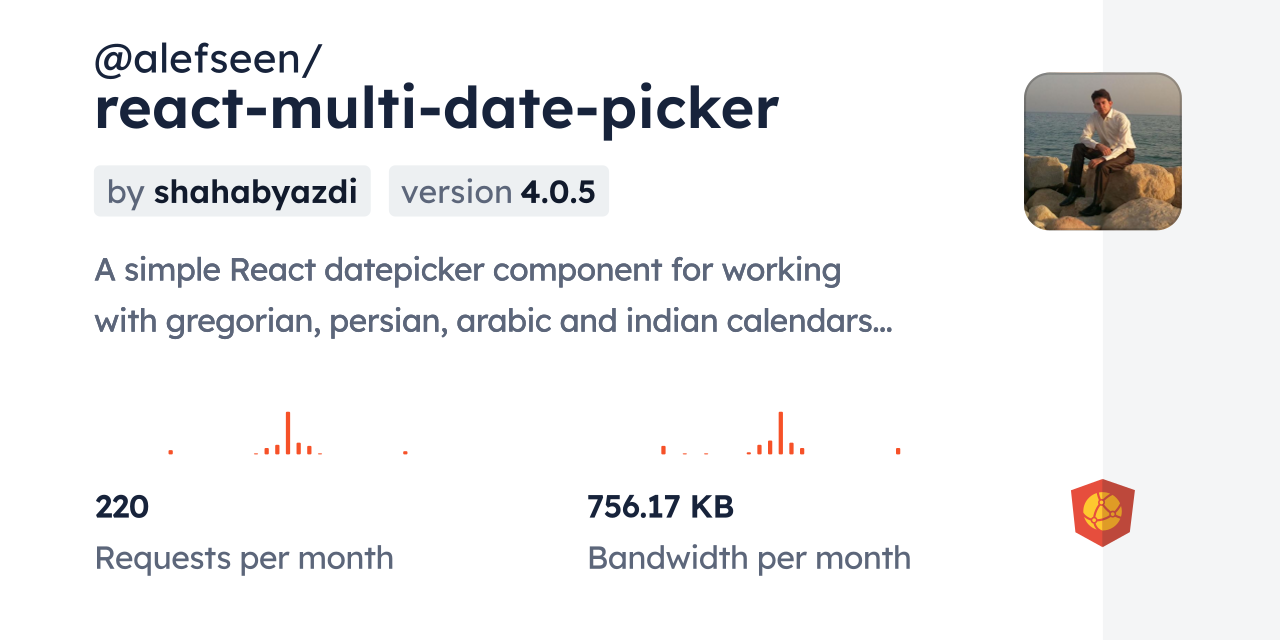 @alefseen/react-multi-date-picker CDN by jsDelivr - A CDN for npm and GitHub