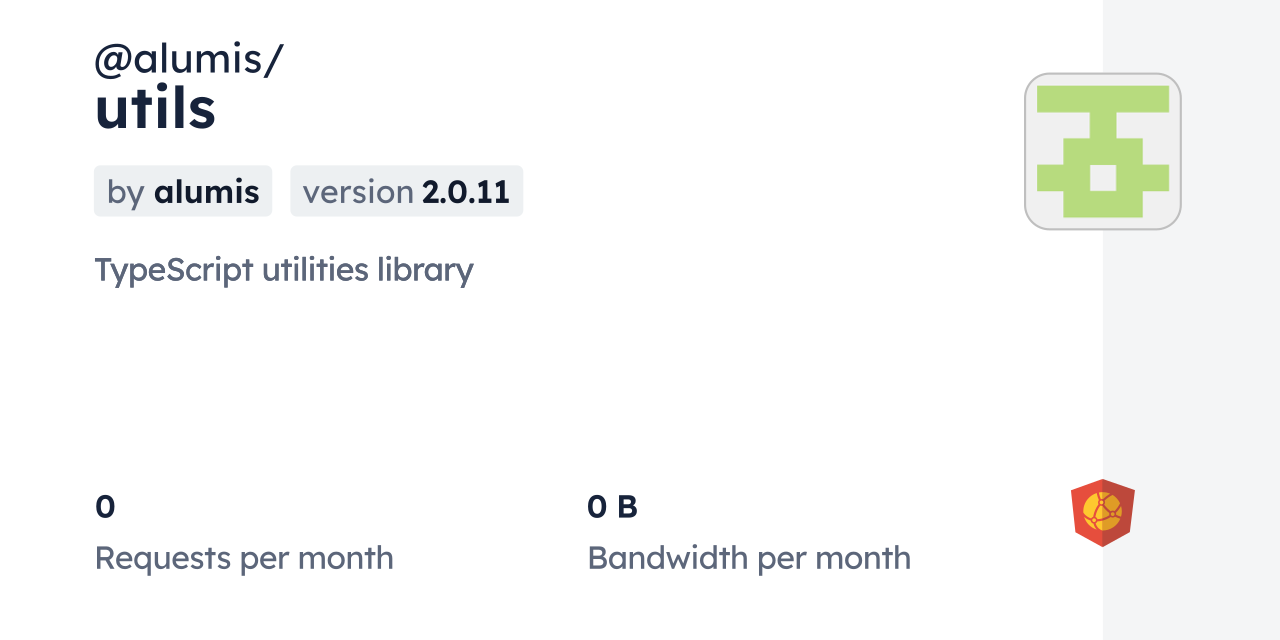 @alumis/utils CDN by jsDelivr - A CDN for npm and GitHub