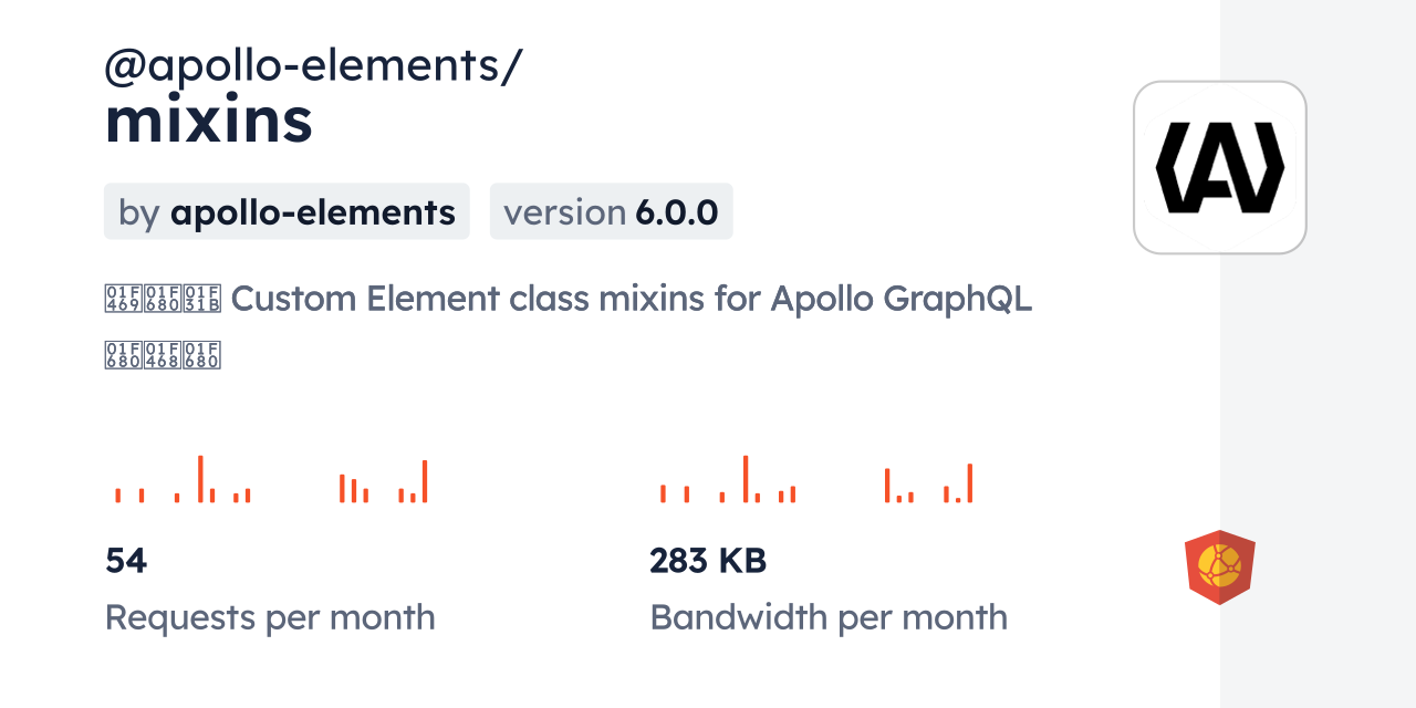 @apollo-elements/mixins CDN by jsDelivr - A CDN for npm and GitHub