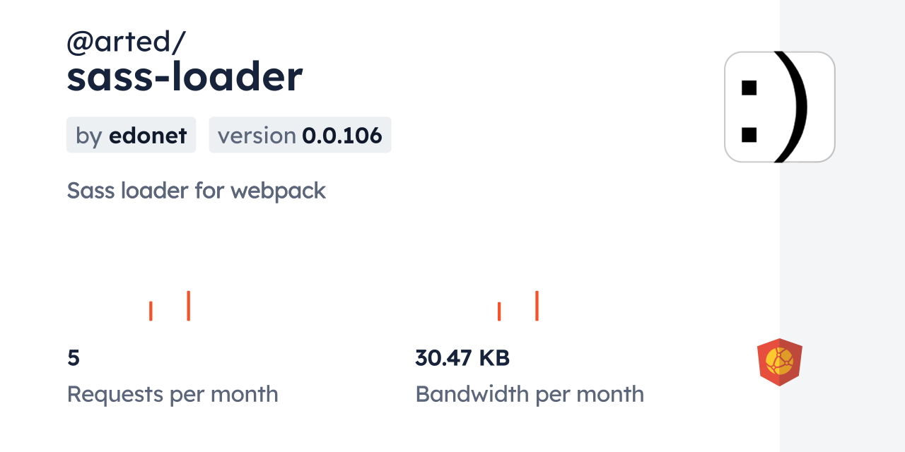 @arted/sass-loader CDN by jsDelivr - A CDN for npm and GitHub