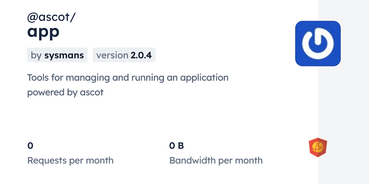 @ascot/app CDN by jsDelivr - A CDN for npm and GitHub