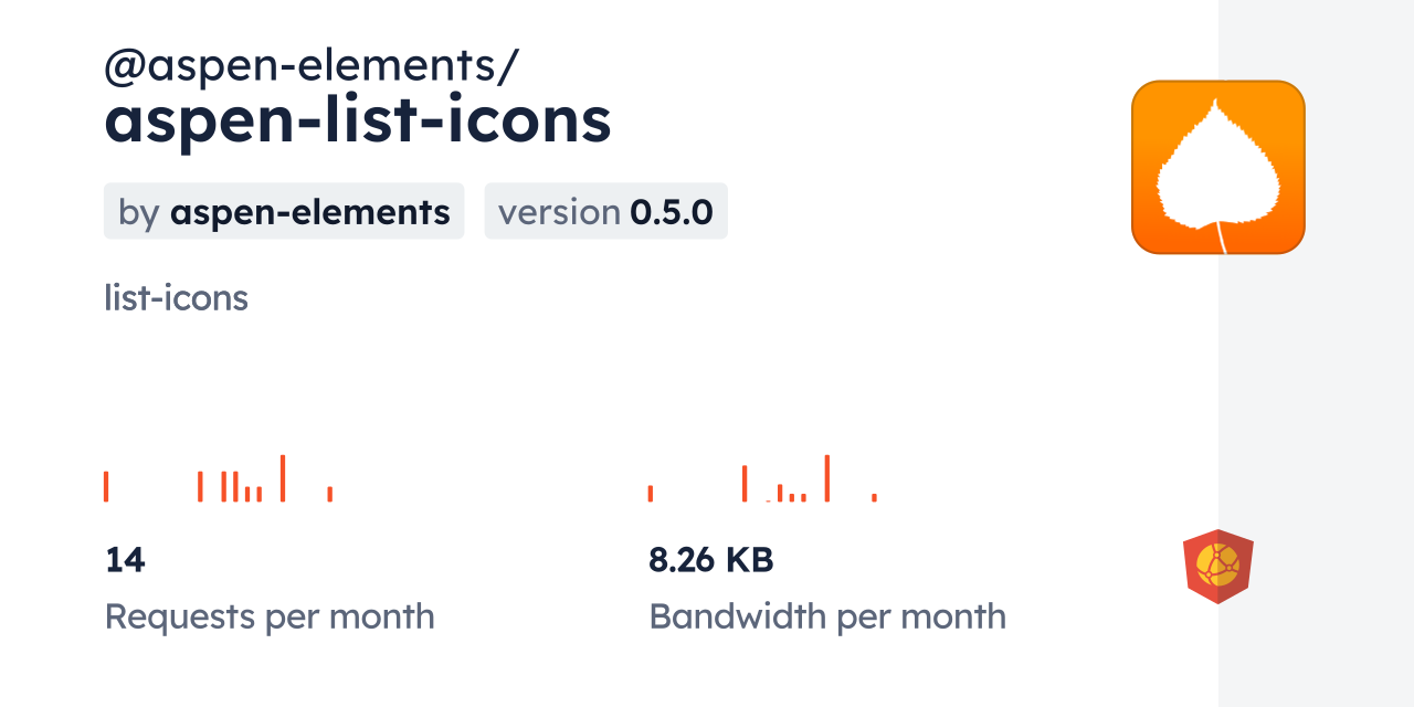 @aspen-elements/aspen-list-icons CDN by jsDelivr - A CDN for npm and GitHub