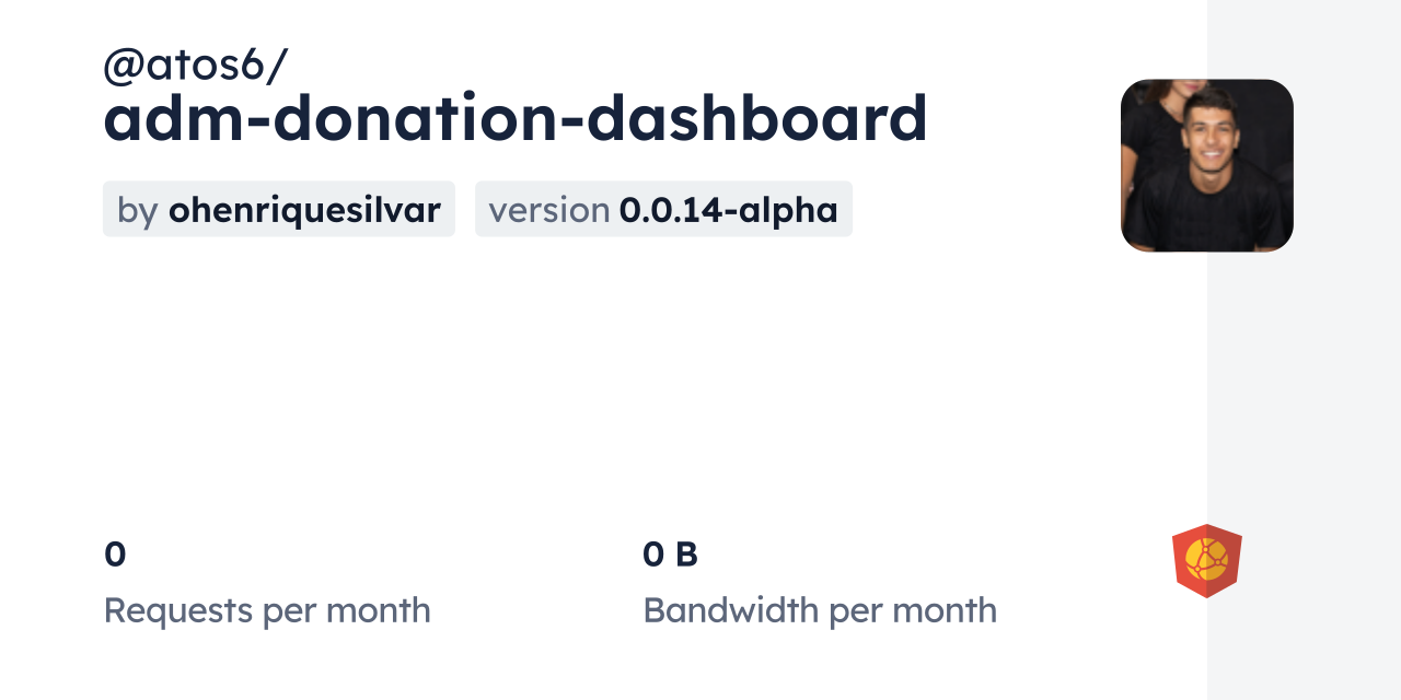 @atos6/adm-donation-dashboard CDN by jsDelivr - A CDN for npm and GitHub