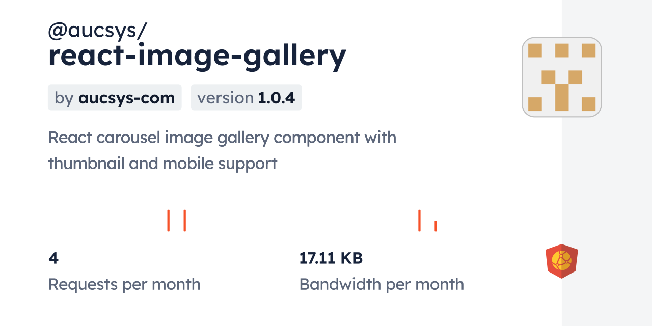 @aucsys/react-image-gallery CDN by jsDelivr - A CDN for npm and GitHub