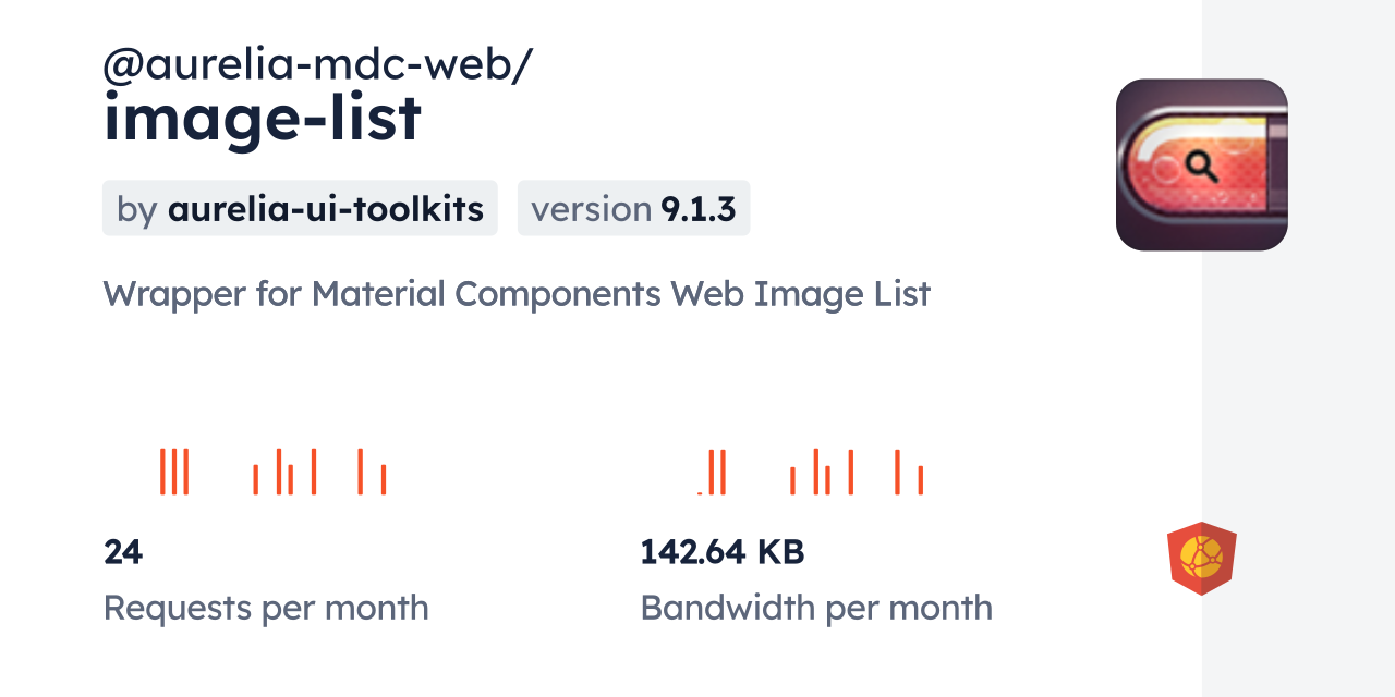 @aurelia-mdc-web/image-list CDN by jsDelivr - A CDN for npm and GitHub