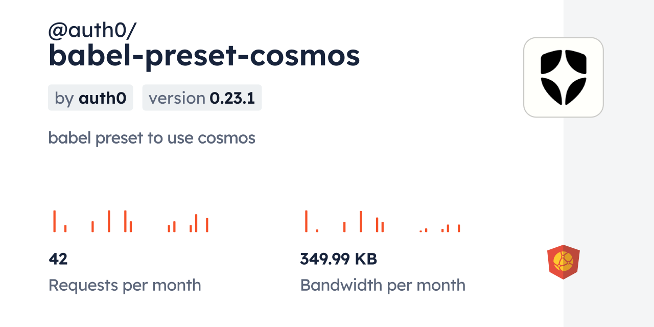 @auth0/babel-preset-cosmos CDN by jsDelivr - A CDN for npm and GitHub
