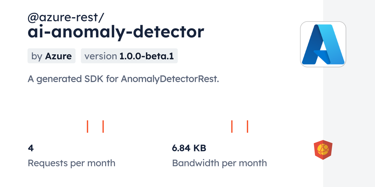 @azure-rest/ai-anomaly-detector CDN by jsDelivr - A CDN for npm and GitHub