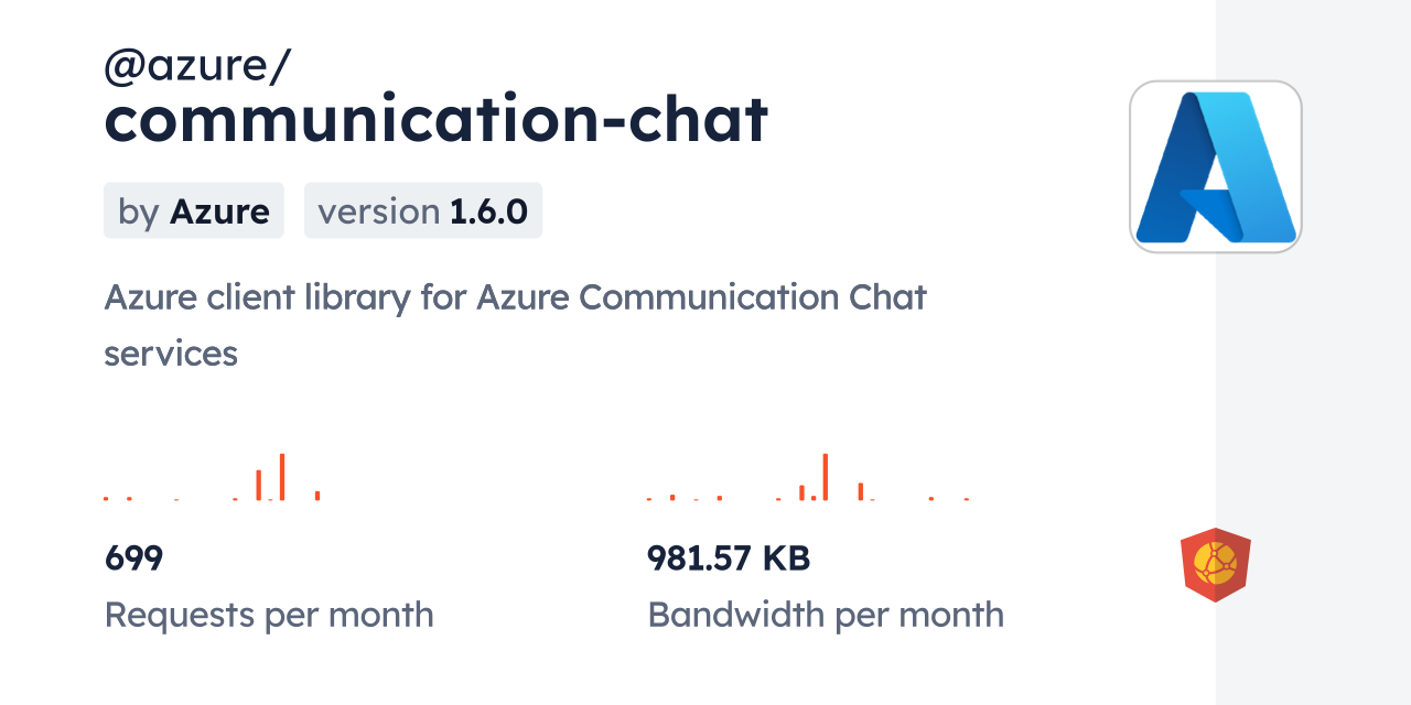 @azure/communication-chat CDN by jsDelivr - A CDN for npm and GitHub