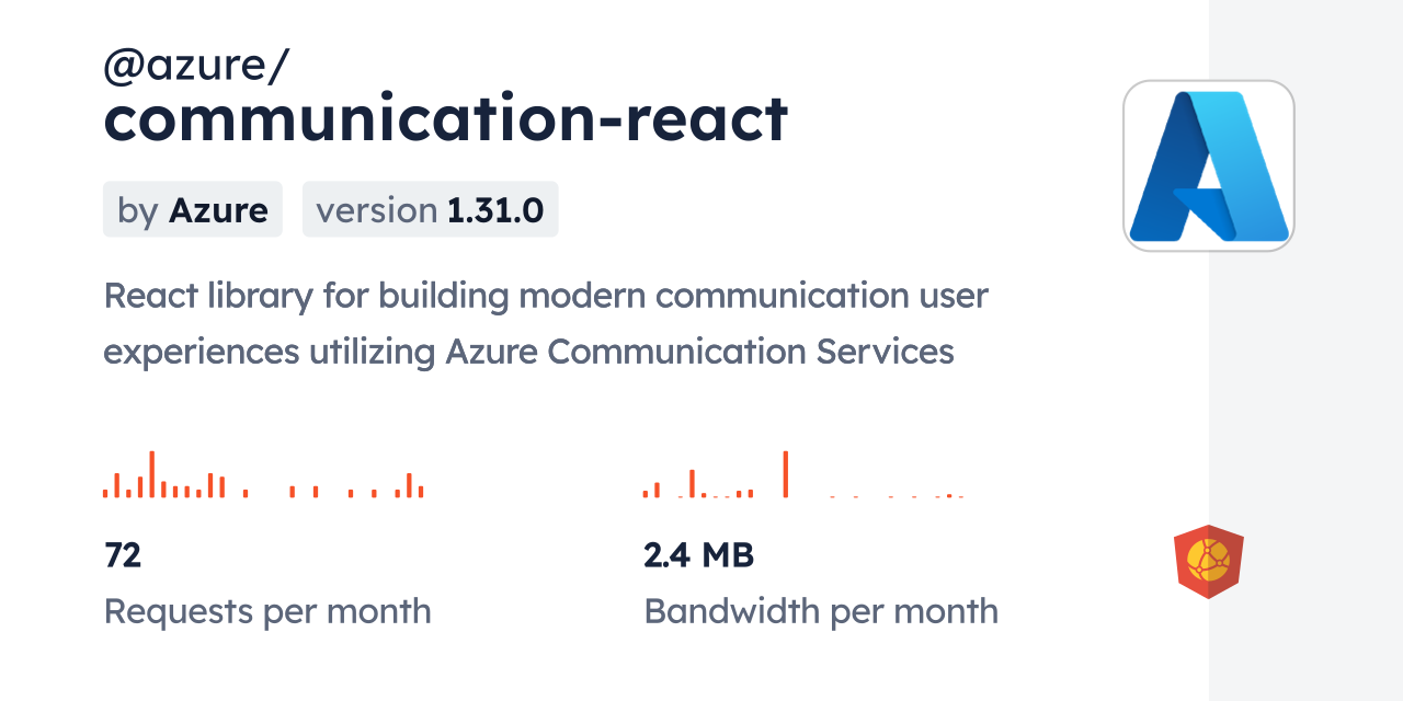 @azure/communication-react CDN by jsDelivr - A CDN for npm and GitHub