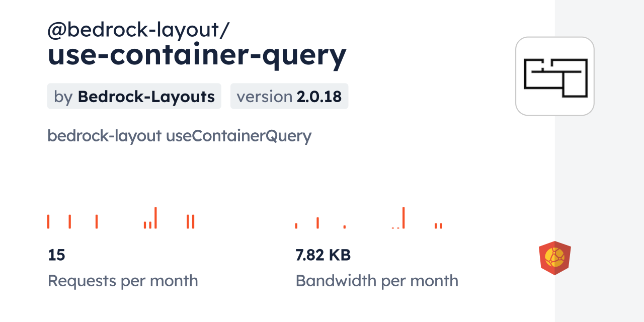 @bedrock-layout/use-container-query CDN by jsDelivr - A CDN for npm and GitHub