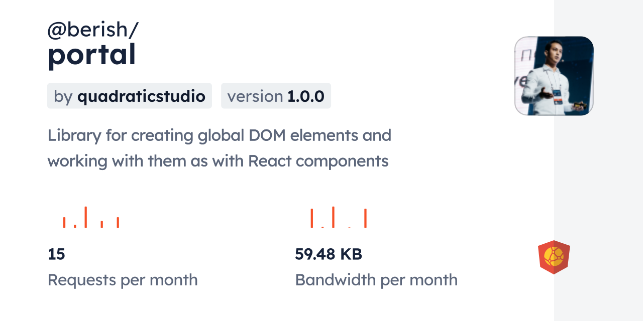 @berish/portal CDN by jsDelivr - A CDN for npm and GitHub
