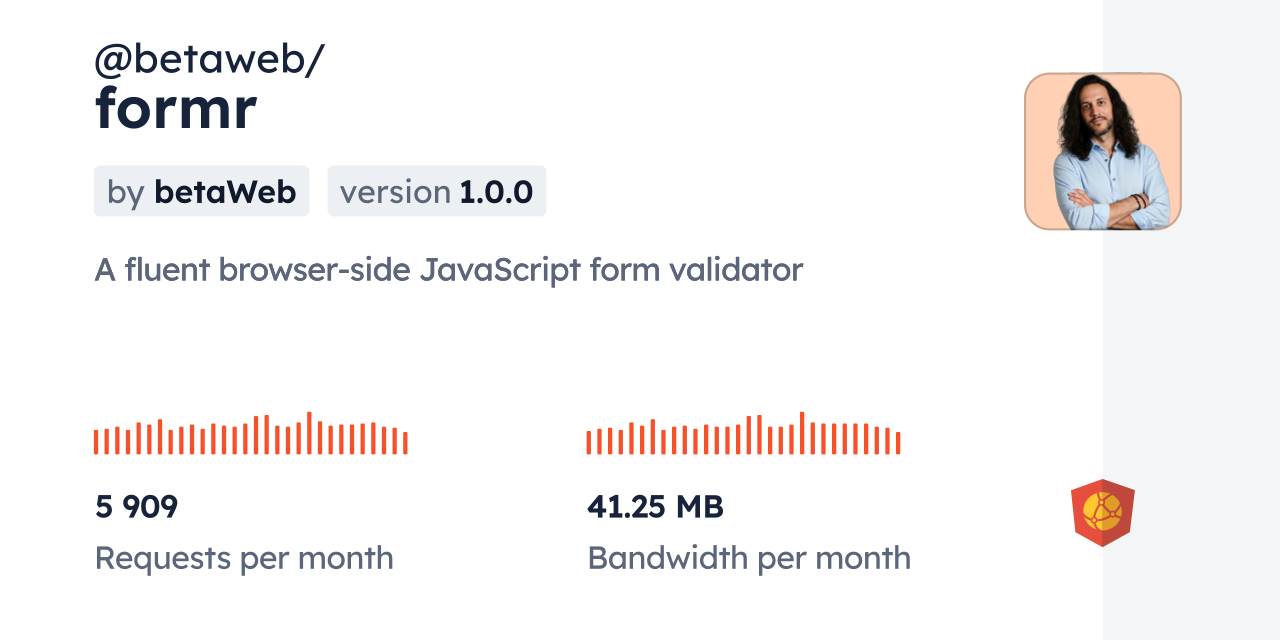 @betaweb/formr CDN by jsDelivr - A CDN for npm and GitHub