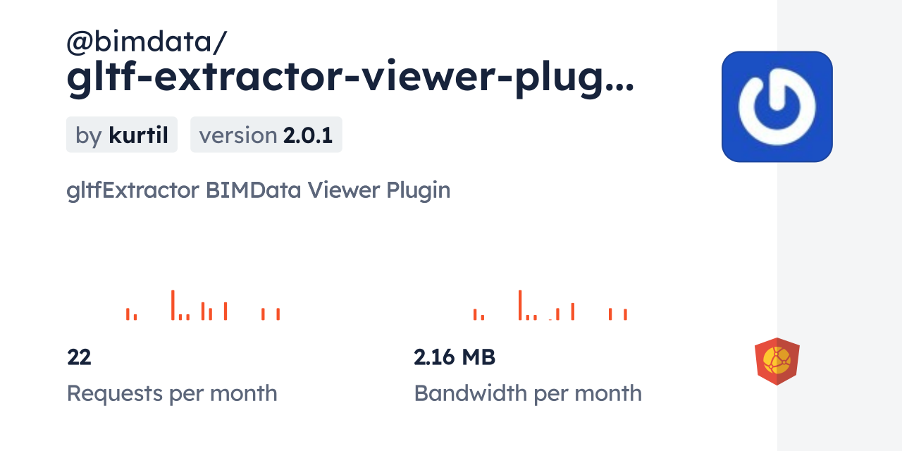 @bimdata/gltf-extractor-viewer-plugin CDN by jsDelivr - A CDN for npm and GitHub