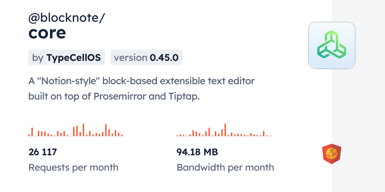 @blocknote/core CDN by jsDelivr - A CDN for npm and GitHub