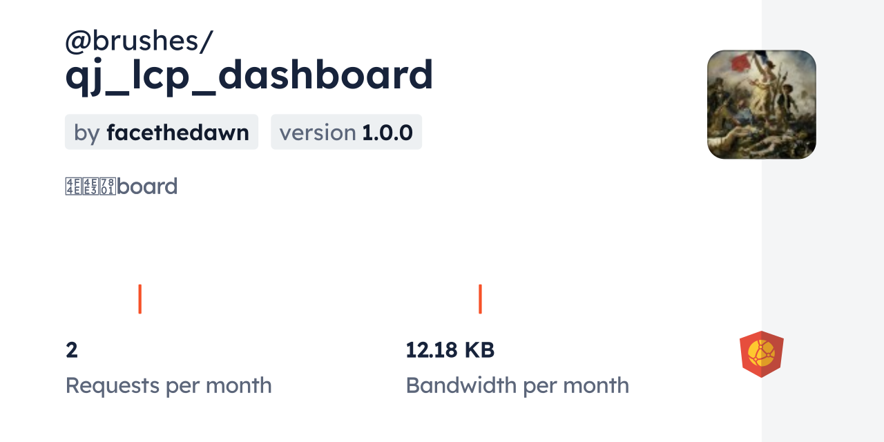 @brushes/qj_lcp_dashboard CDN by jsDelivr - A CDN for npm and GitHub