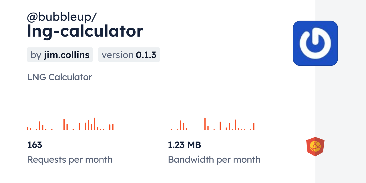 @bubbleup/lng-calculator CDN by jsDelivr - A CDN for npm and GitHub