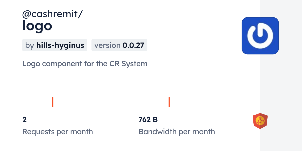 @cashremit/logo CDN by jsDelivr - A CDN for npm and GitHub