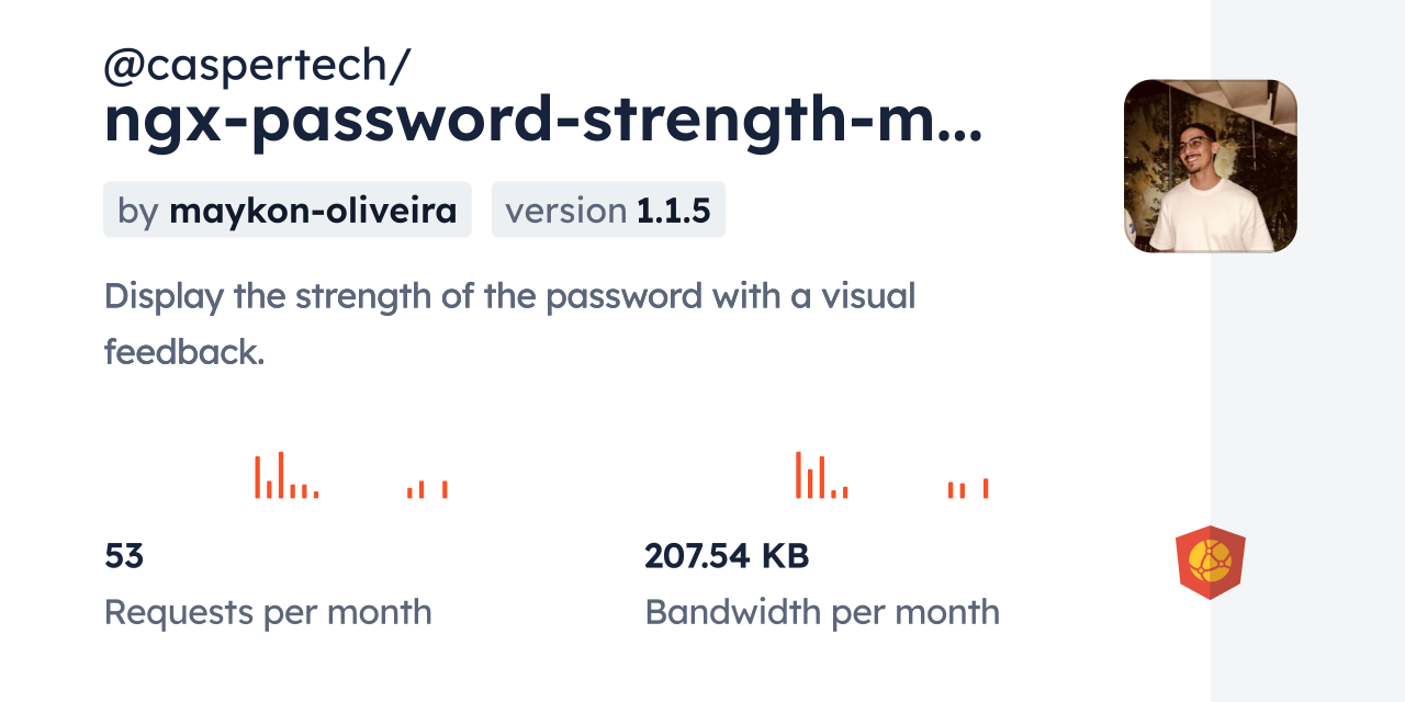 @caspertech/ngx-password-strength-meter CDN by jsDelivr - A CDN for npm and GitHub