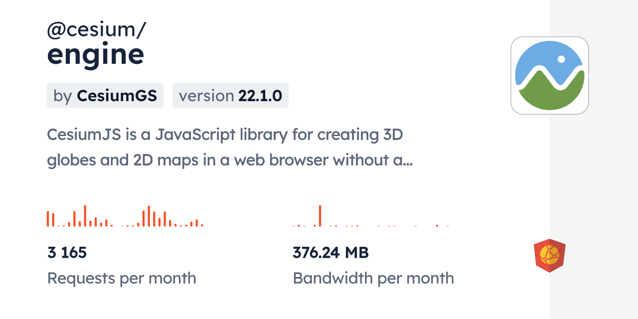 @cesium/engine CDN by jsDelivr - A CDN for npm and GitHub