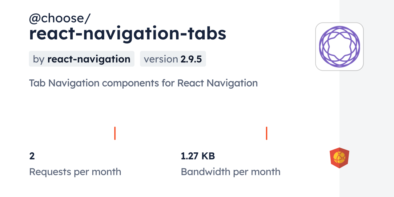 @choose/react-navigation-tabs CDN by jsDelivr - A CDN for npm and GitHub