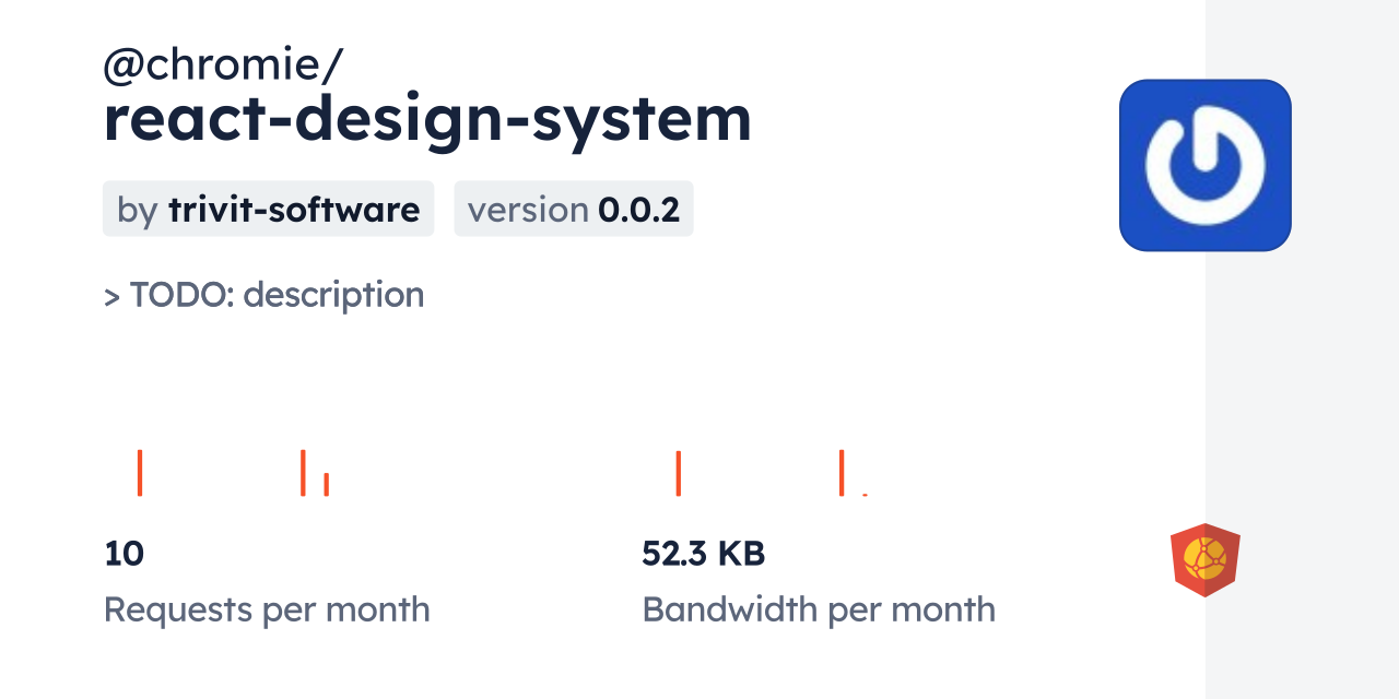 @chromie/react-design-system CDN by jsDelivr - A CDN for npm and GitHub