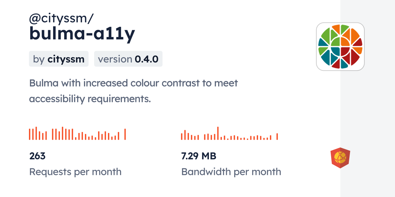 @cityssm/bulma-a11y CDN by jsDelivr - A CDN for npm and GitHub