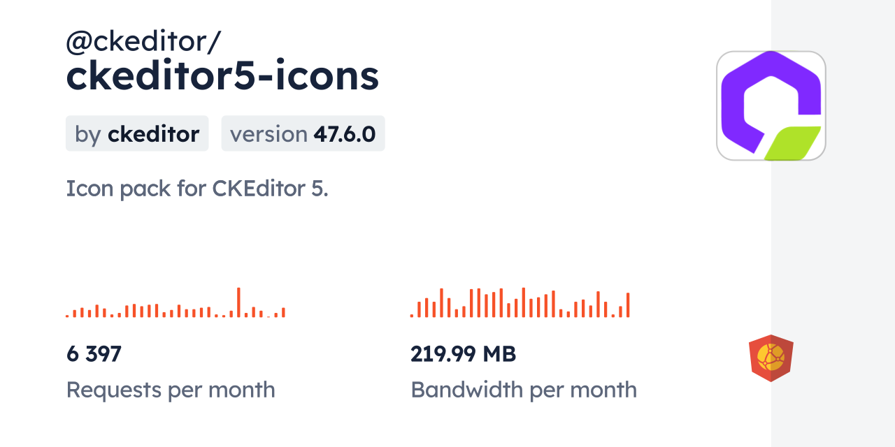 @ckeditor/ckeditor5-icons CDN by jsDelivr - A CDN for npm and GitHub