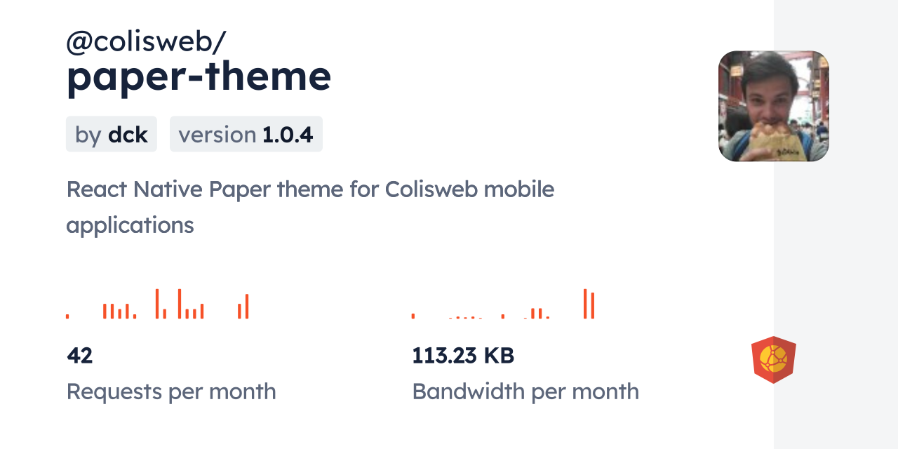 @colisweb/paper-theme CDN by jsDelivr - A CDN for npm and GitHub