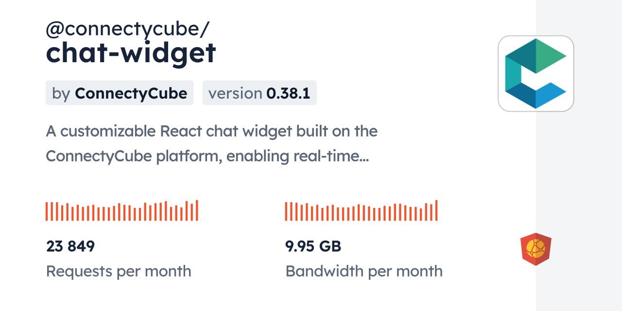 @connectycube/chat-widget CDN by jsDelivr - A CDN for npm and GitHub