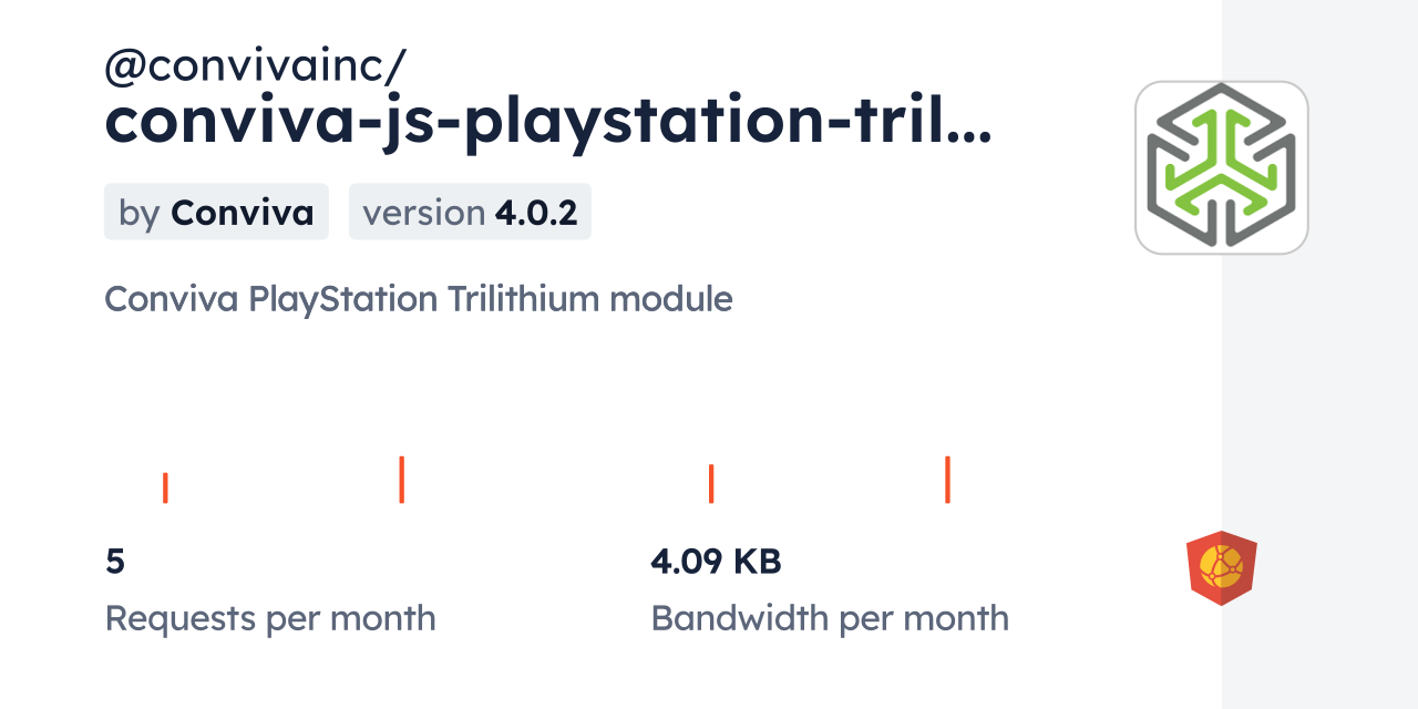 @convivainc/conviva-js-playstation-trilithium CDN by jsDelivr - A CDN for npm and GitHub