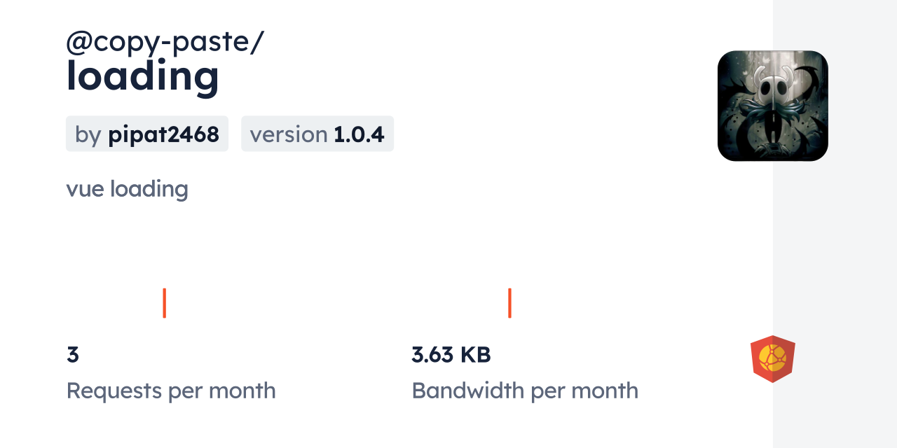 @copy-paste/loading CDN by jsDelivr - A CDN for npm and GitHub