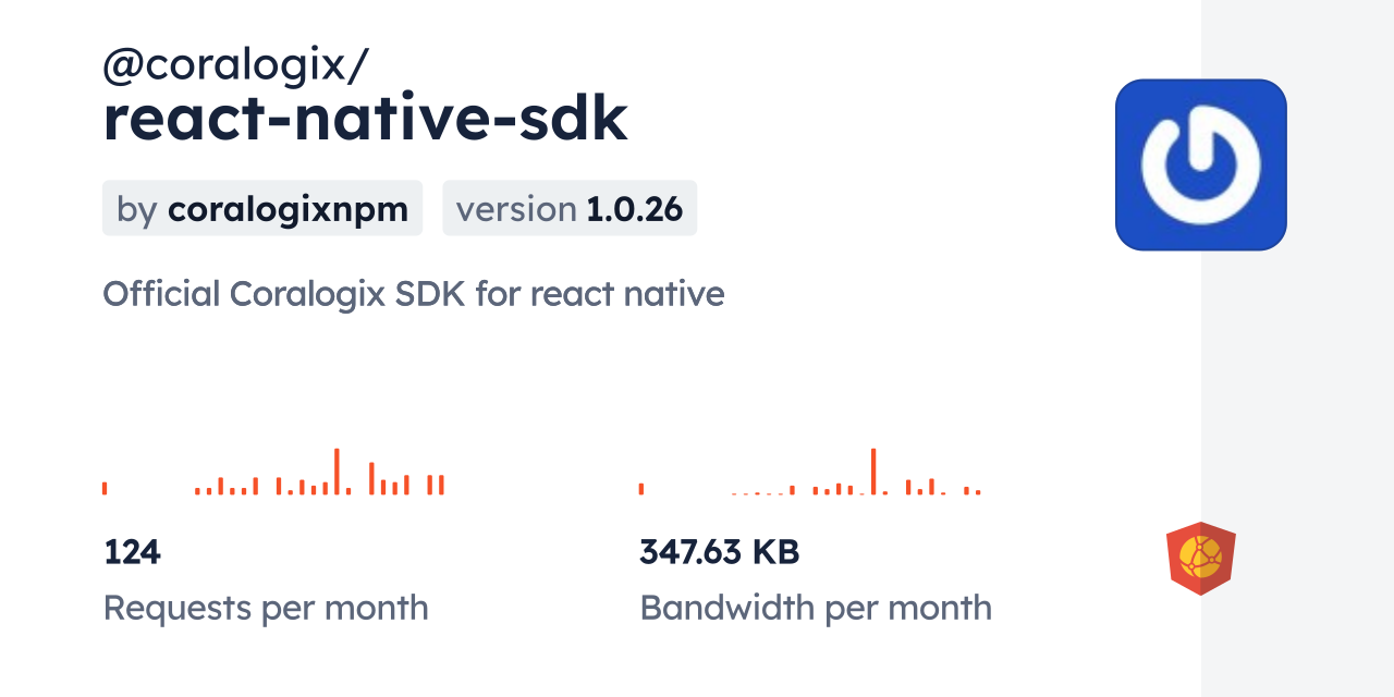 @coralogix/react-native-sdk CDN by jsDelivr - A CDN for npm and GitHub