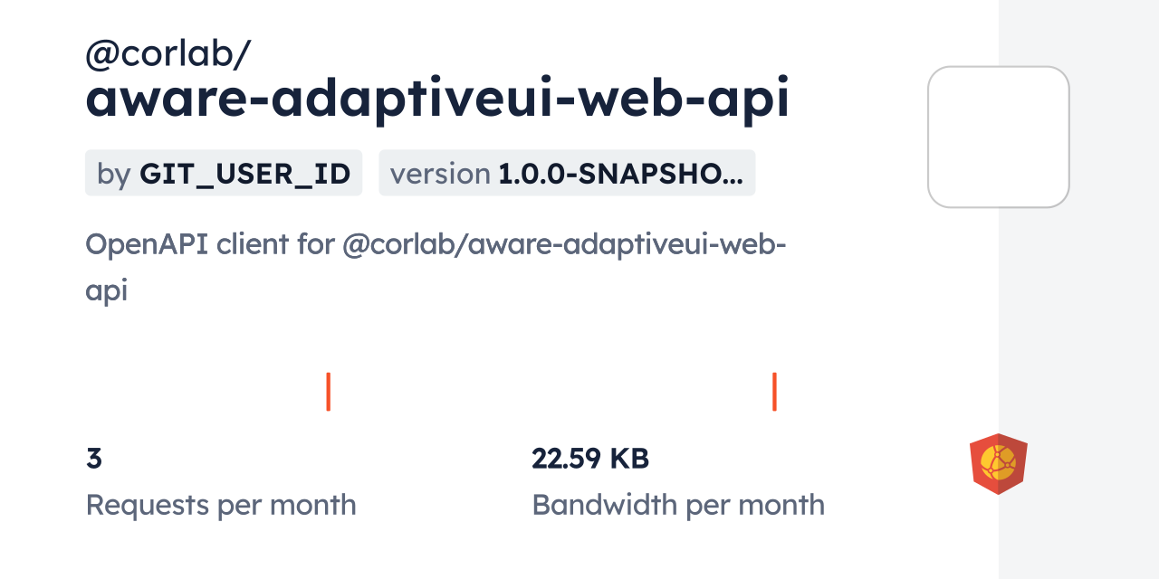 @corlab/aware-adaptiveui-web-api CDN by jsDelivr - A CDN for npm and GitHub