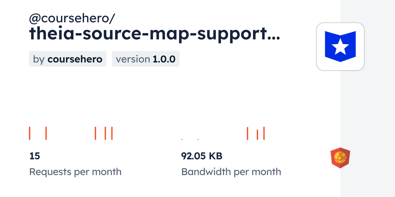 @coursehero/theia-source-map-support-plugin CDN by jsDelivr - A CDN for npm and GitHub