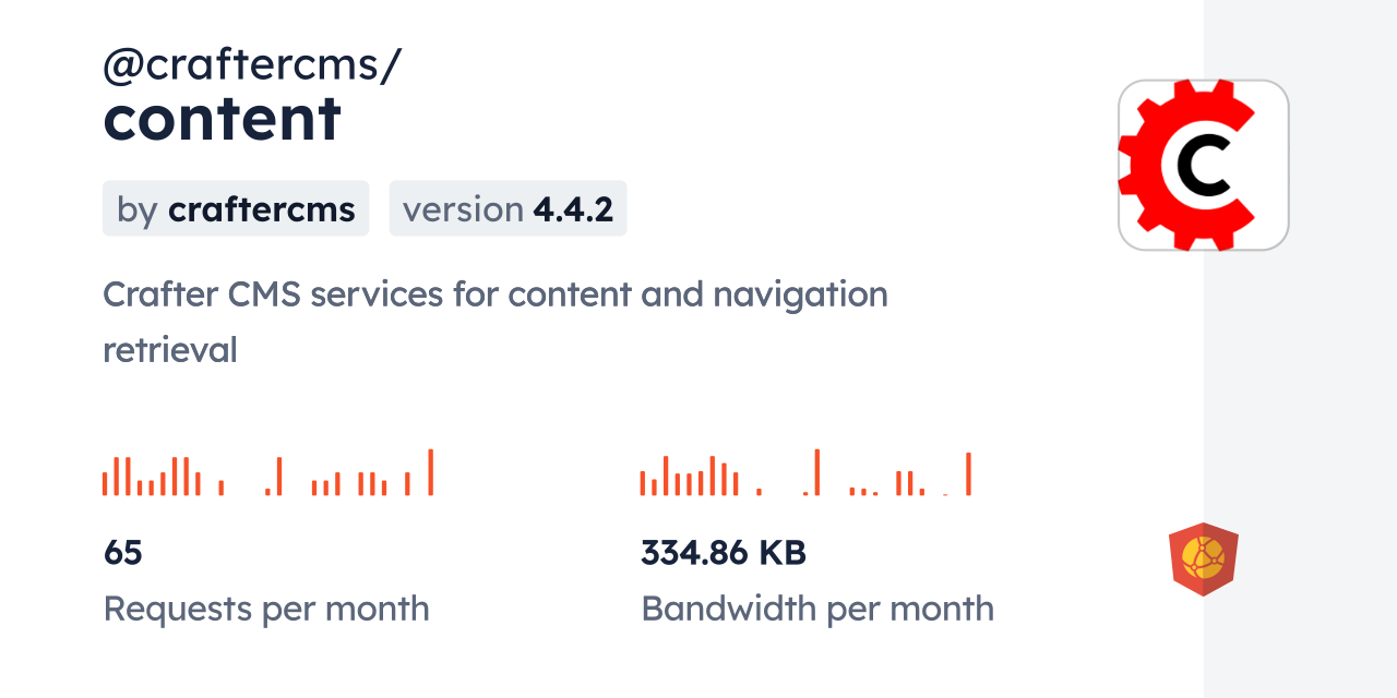 @craftercms/content CDN by jsDelivr - A CDN for npm and GitHub
