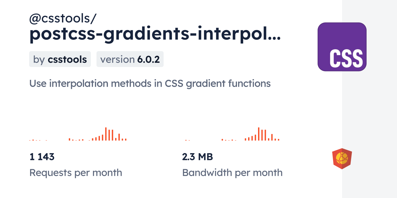 @csstools/postcss-gradients-interpolation-method CDN by jsDelivr - A ...