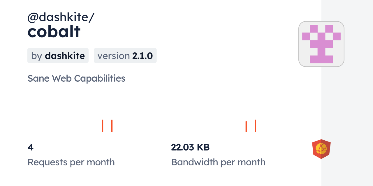 @dashkite/cobalt CDN by jsDelivr - A CDN for npm and GitHub