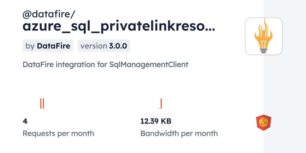 @datafire/azure_sql_privatelinkresources CDN by jsDelivr - A CDN for npm and GitHub