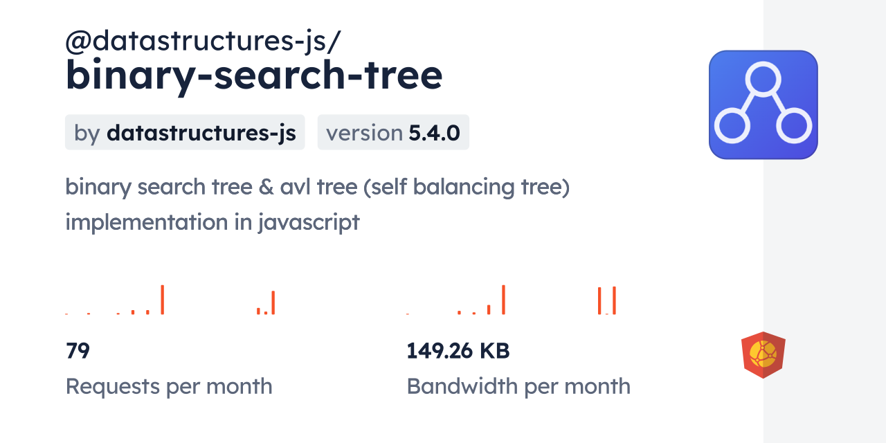 @datastructures-js/binary-search-tree CDN by jsDelivr - A CDN for npm and GitHub