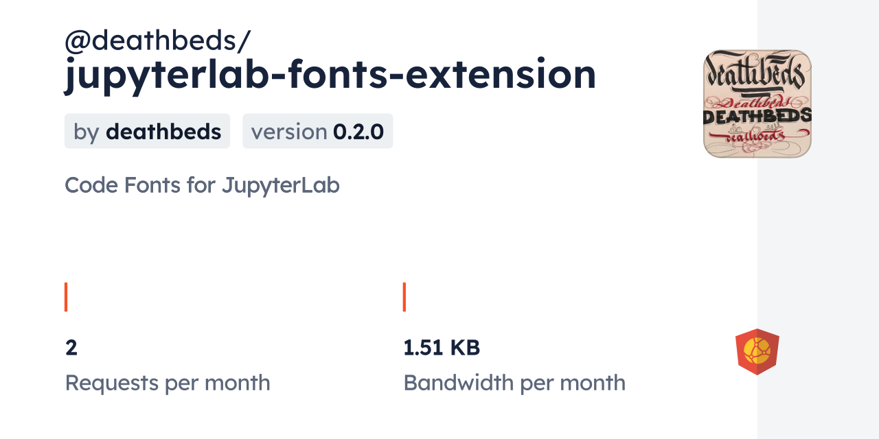 @deathbeds/jupyterlab-fonts-extension CDN by jsDelivr - A CDN for npm ...
