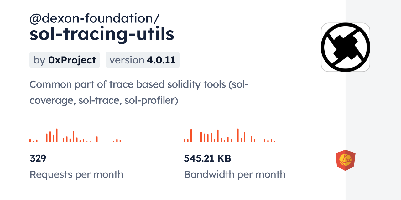 @dexon-foundation/sol-tracing-utils CDN by jsDelivr - A CDN for npm and GitHub