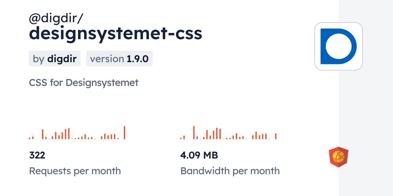 @digdir/designsystemet-css CDN by jsDelivr - A CDN for npm and GitHub