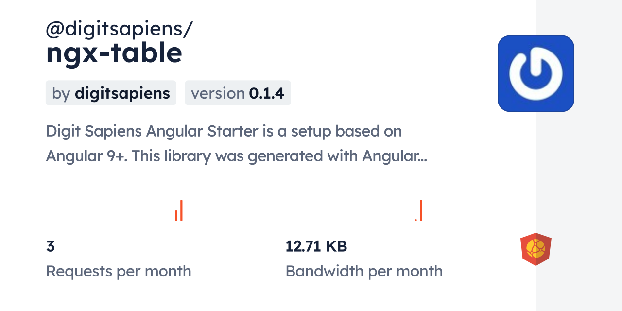 @digitsapiens/ngx-table CDN by jsDelivr - A CDN for npm and GitHub